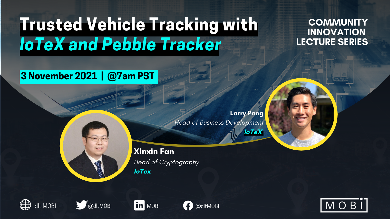Trusted Vehicle Tracking with IoTeX and Pebble Tracker | Xinxin Fan Trusted Vehicle Tracking with IoTeX and Pebble Tracker | Xinxin Fan